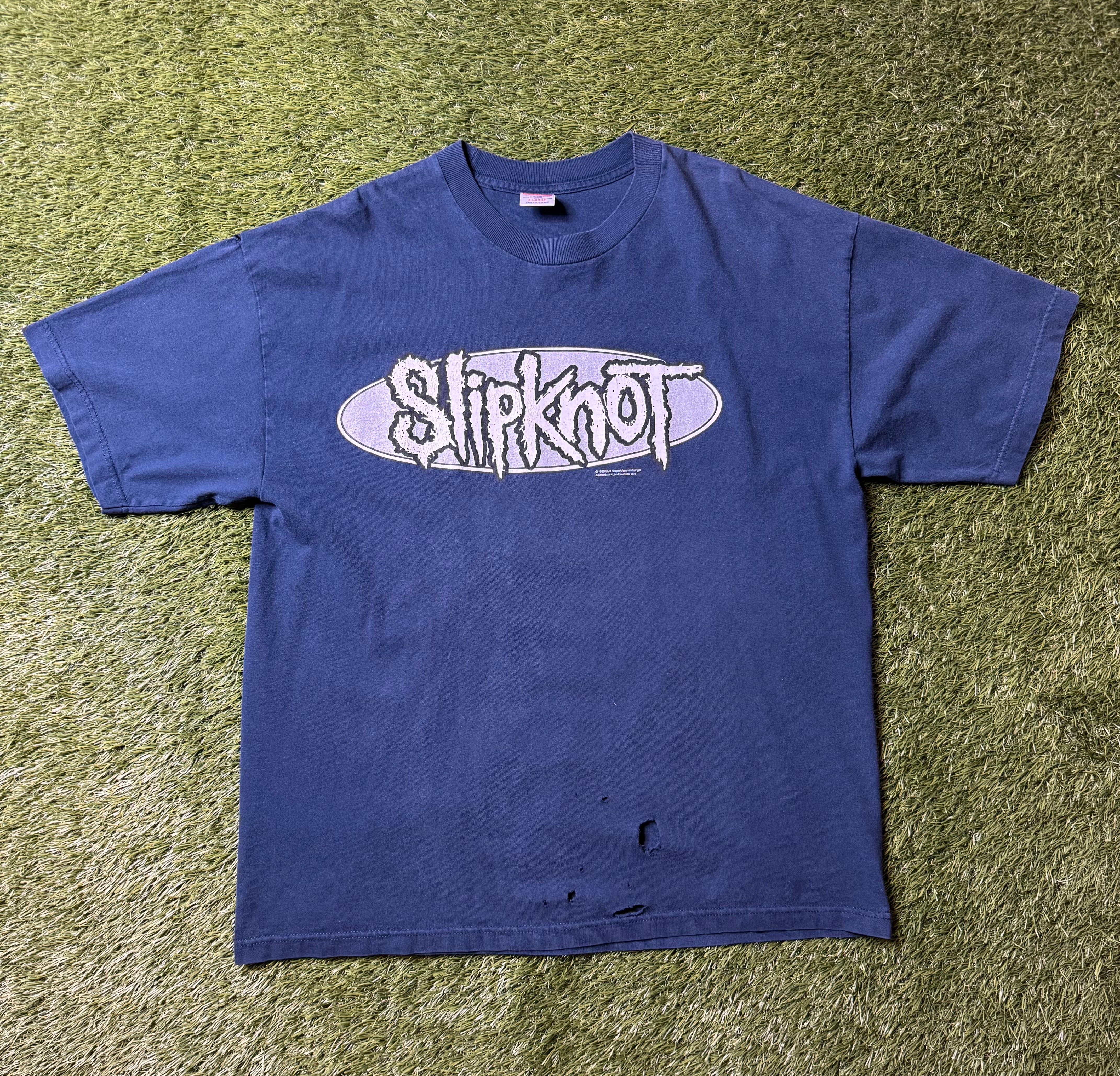 Vintage 1999 Slipknot Dont ever judge Me Band T Shirt ...